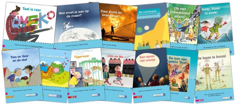 Bureau ISBN - Pakket leesboeken kim-versie kern afsluiting (13 titels)