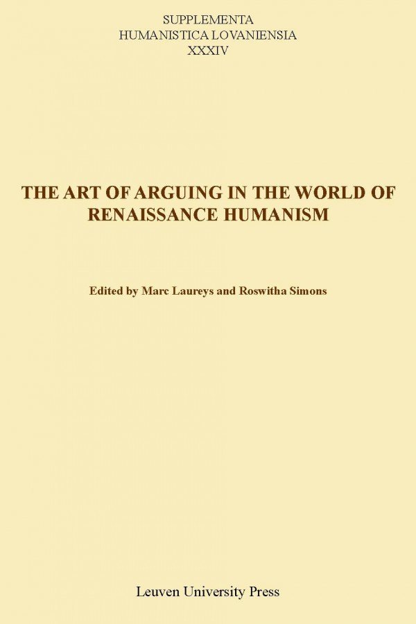 Bureau ISBN - The art of arguing in the world of renaissance humanism